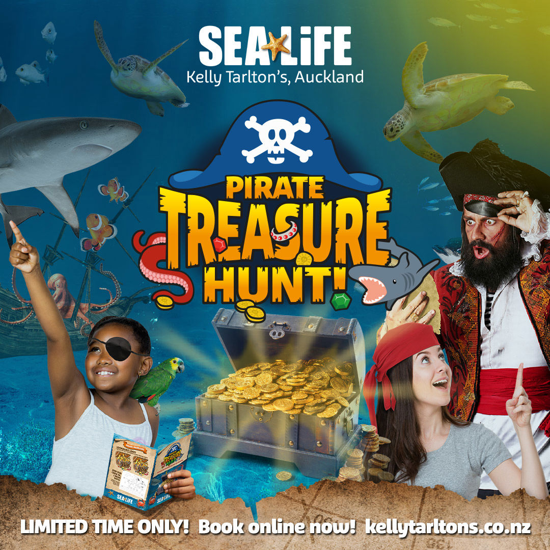Captain Careless Needs Your Help On A Pirates Treasure Hunt at SEA LIFE ...